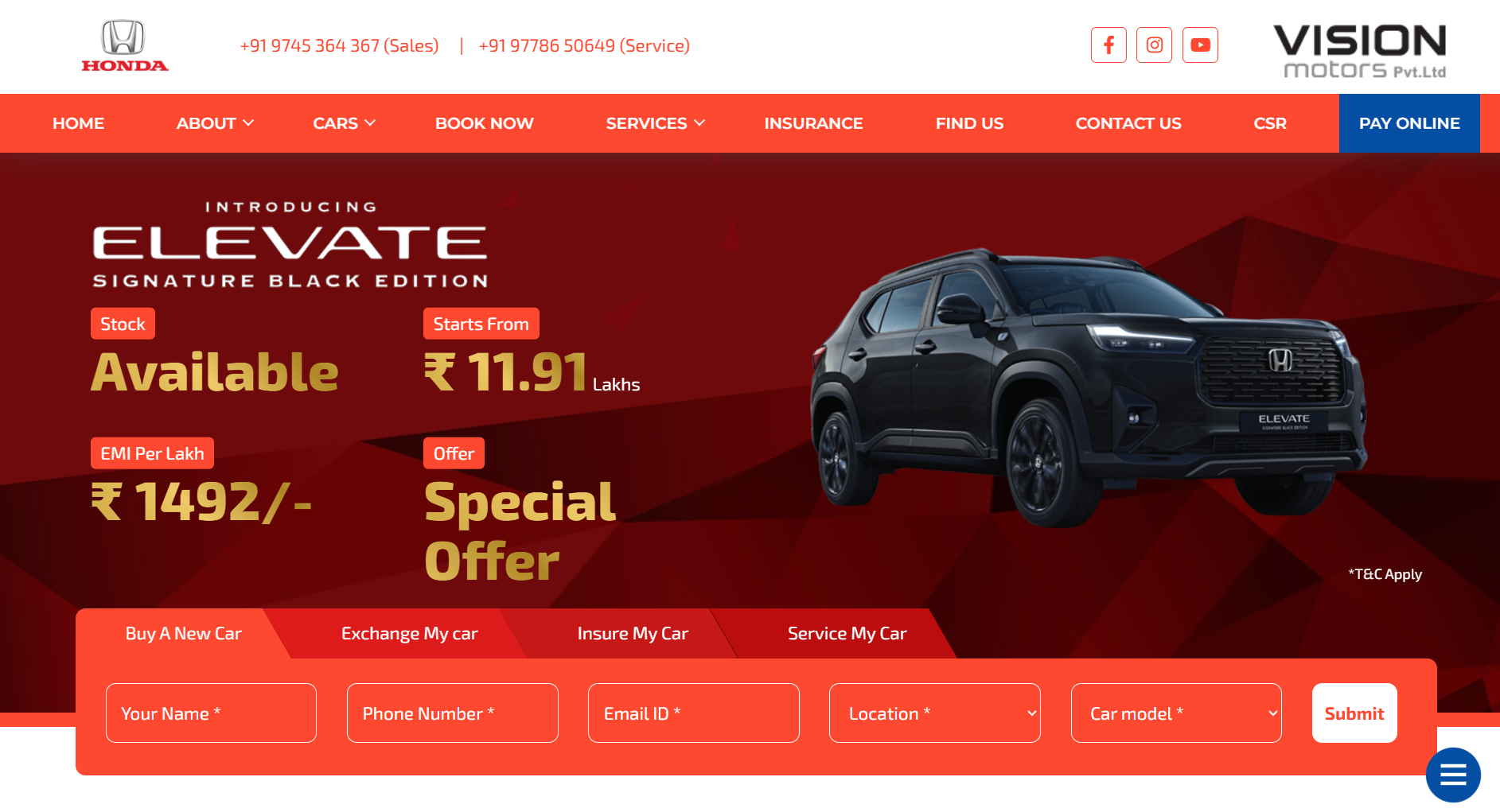 Car | Vision Motors Pvt Ltd